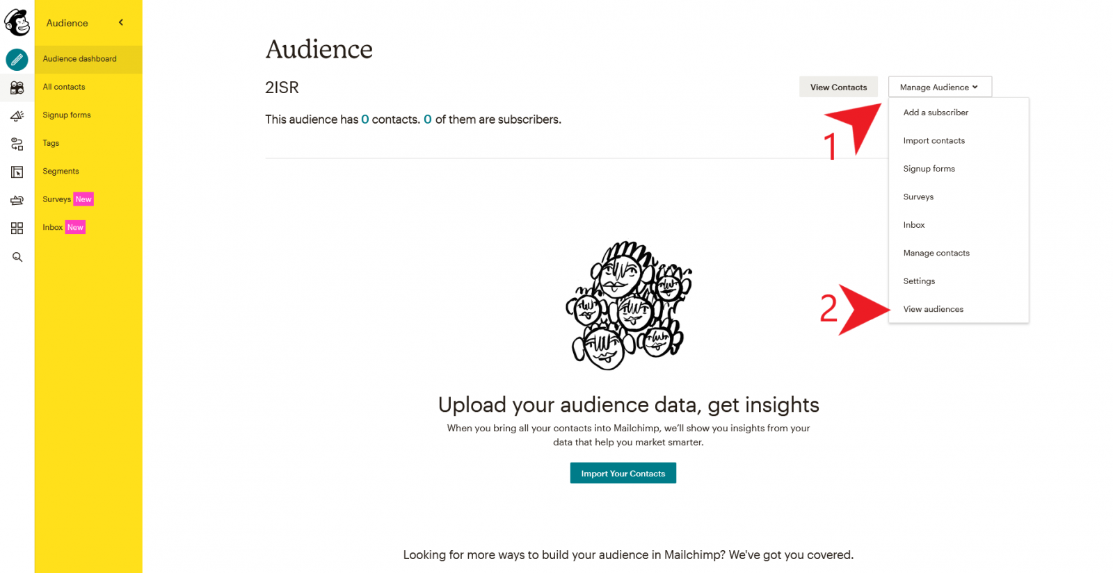 Configurer Mailchimp | Support WiFi - Clic&Surf