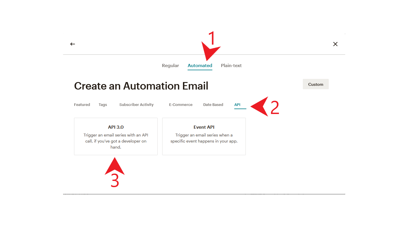 Configurer Mailchimp | Support WiFi - Clic&Surf